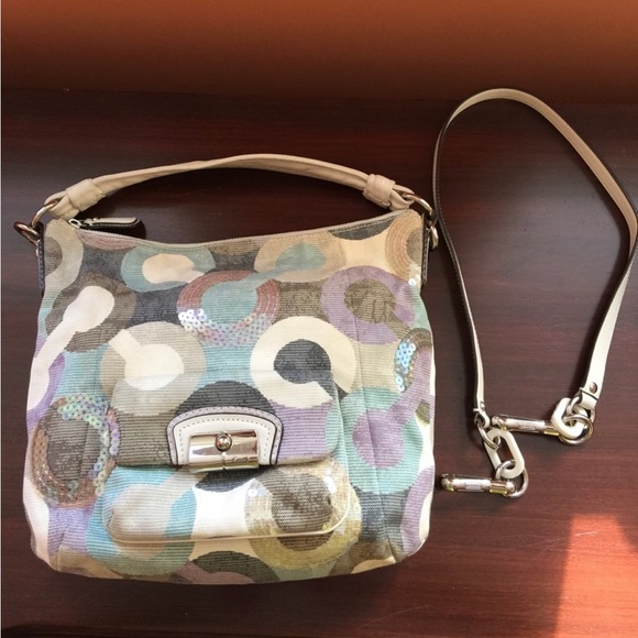 Coach | Bags | Coach Kristin Graphic Op Art Hobo | Poshmark